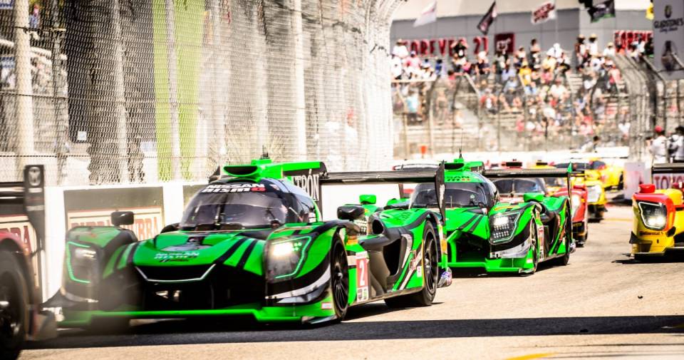 The Nissan DPi with Tequila Patron ESM clinches another podium finish ...