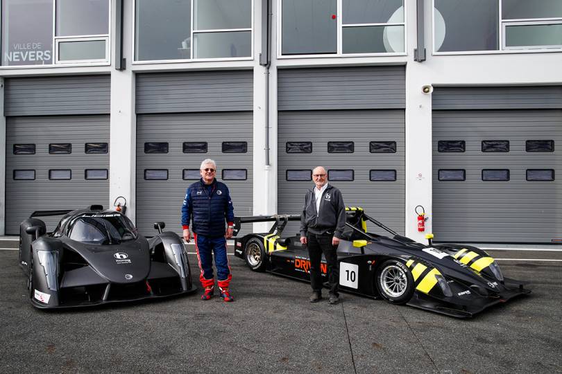 HORAG takes delivery of its Ligier JS P4 on the Magny-Cours F1 circuit ...